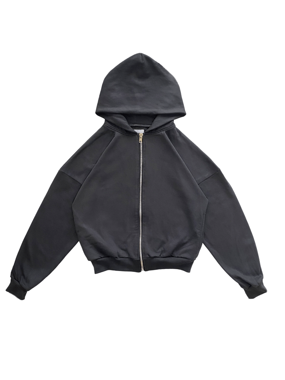 BOXY FIT ZIP UP HOODIE – humanmob.cl